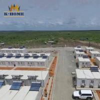 China Temporary Construction Worker Housing Modular Prefab Camp for sale