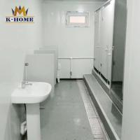 China Temporary Gas Field Staff Housing Modular Container Living Quarters 20ft 6000x3000x2800mm for sale