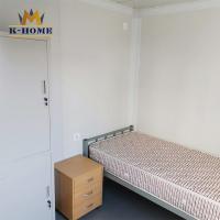 China Customized Remote Location Temporary Dormitory Sandwich Panel Container House for sale