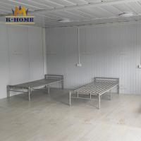 China Double Floor Sandwich Panel House Prefabricated Labour Quarters for sale