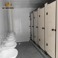 China Temporary Site Prefab Sandwich Panel Container Dormitory Buildings for sale