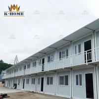 China Two-Story Container Dormitory Oilfield Prefab Camp Transportable House 20ft Custom for sale