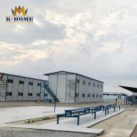 China Sandwich Panel Prefab Steel House Sleeping Accommodations for sale