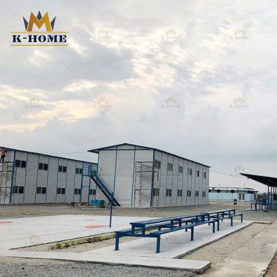 China Sandwich Panel Prefab Steel House Sleeping Accommodations for sale