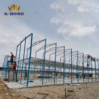 China Sandwich Panel Prefab Steel House Sleeping Accommodations for sale