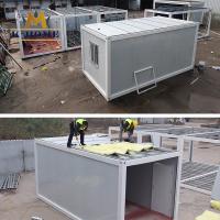 China Modular 20ft Fireproof Sandwich Panel Container House for sale