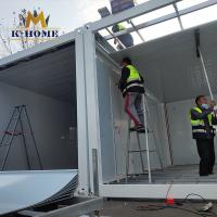 China Modular 20ft Fireproof Sandwich Panel Container House for sale