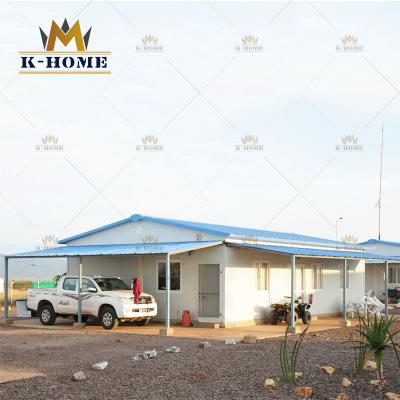 China Steel Frame Portable Cabin Accommodation 3 Bedroom Prefab Homes for sale
