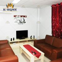 China Steel Frame Portable Cabin Accommodation 3 Bedroom Prefab Homes for sale