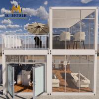 China Modern Design Prefab Modular Container Resort House For Hotel for sale