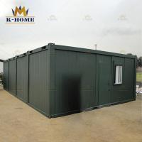 China Fast Assembly Transportable Accommodation Buildings Prefab Military Camp for sale