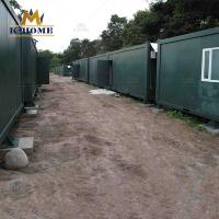China L300cm Modular Portable Accommodation Container Prefabricated Army Camp for sale