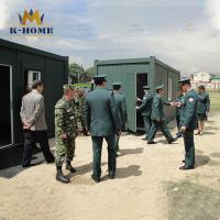 China Fast Assembly Transportable Accommodation Buildings Prefab Military Camp for sale