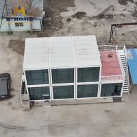 China Prefabricated Sandwich Panel Porta Cabin Construction Office for sale