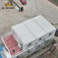 China Flat Pack Container Office With Accommodation 6m x 3m x 2.8m for 1-8 People for sale