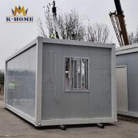 China Demountable 20ft Container Homes Sandwich Panel Container House for sale
