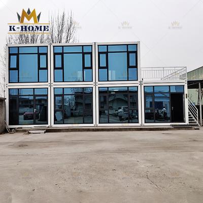 China Modular Sandwich Panel Container House Prefabricated Hotel Units for sale