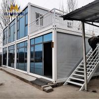 China Modular 20 Foot Construction Site Container Office 2 Bedrooms for sale