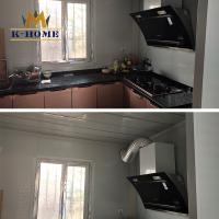 China Prefabriated Labour Canteen Sandwich Panel House Light Steel Structure for sale