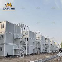 China Prefabricated Living Container Portable Accommodation Home Ceiling Light for sale