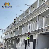 China 20ft Flat Pack Porta Cabin Living Accommodation Modular Prefab House for sale