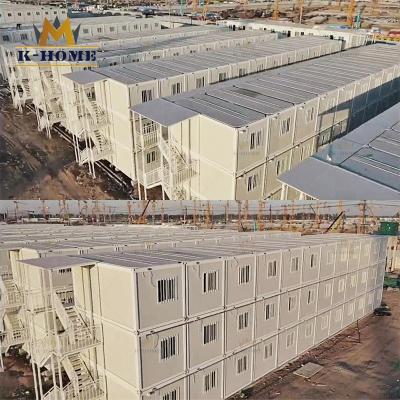 China Portable 1-3 Storey Prefab Modular Home Sleeping Accommodation Units for sale