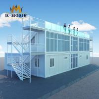 China Furnished Transportable Site Office Building 6000x3000mm Galvanized Steel Frame for sale