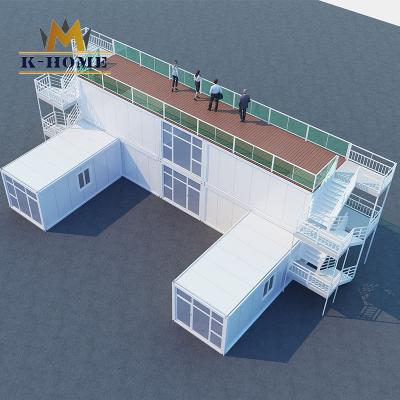China Furnished Transportable Site Office Building 6000x3000mm Galvanized Steel Frame for sale