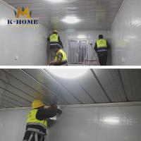 China Demountable 20ft Container Homes Sandwich Panel Container House for sale