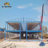 China Portable Accommodation Units Steel Frame House For Pipeline Project for sale