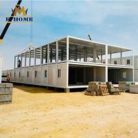 China Modular Work Camp Flat Pack Accommodation Containers for sale