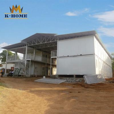 China Customized Oilfield Quarters Prefab Camp 20ft Container House for sale