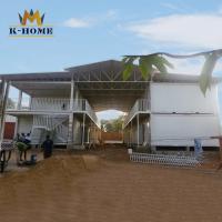 China Customized Oilfield Quarters Prefab Camp 20ft Container House for sale