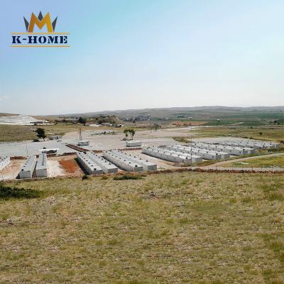 China Drilling Site Labor Quarters Prefab Camp Relocatable Modular Construction for sale