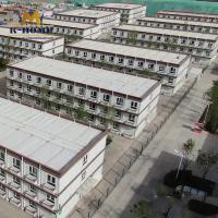 China 3 Story Prefab Container Apartment Complex Manufactured Homes Q345 Steel Frame for sale