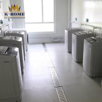 China 3 Story Prefab Container Apartment Complex Manufactured Homes Q345 Steel Frame for sale