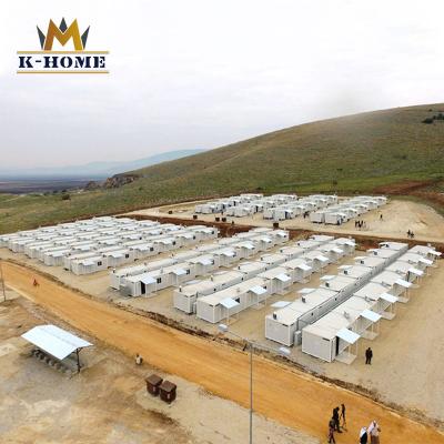 China Workforce Dwelling Unit Modular Prefab Camp 2 Bedroom Transportable House for sale