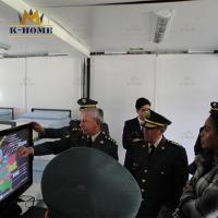 China Modular Military Barracks Prefab Camp Container Built Homes 3000x5950x2800mm for sale