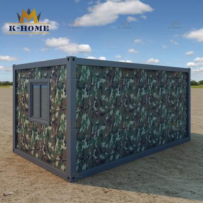 China Custom Built Prefab Homes Military /Army Container Bases for sale