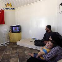China Prefab Temporary Refugee Camps One Bedroom Portable Container Homes for sale