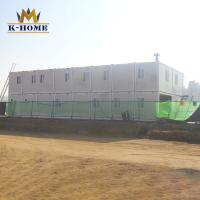 China Custom Built Prefab Modular Homes 20ft Office Container With Toilet for sale
