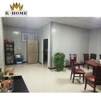 China Affordable Modular Prefab Cabin Fire Resistant Sandwich Panel House for sale