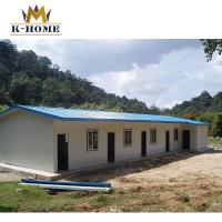 China Affordable Modular Prefab Cabin Fire Resistant Sandwich Panel House for sale