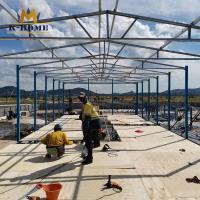 China Centralized Labour Quarter Steel Frame Prefab House for sale