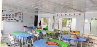 China Customized Portable Classroom Steel Structure Container House 72 Units 5.95m Length for sale