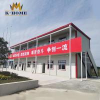 China Easy Build Prefab Steel Building Houses for Temporary Living 50 Year Life for sale