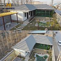 China Fire Proof Prefab Steel House Sandwich Panel House Construction for sale