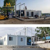 China Sandwich Panel Insulated House Site Container Restaurant for sale