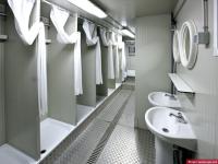 China Temporary Construction Mobile Modular Container Toilet 60mm EPS Panel for sale