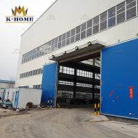 China PU Wall Pre Engineered Steel Building Structure Metal Building for Factory 70m/s Wind 8 Level Seismic for sale
